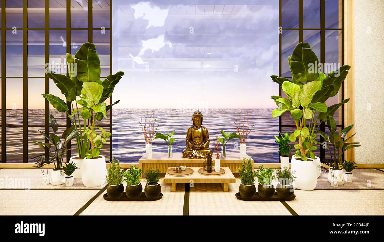 Tabernacle religion room asian style. 3D rendering Stock Photo - Alamy