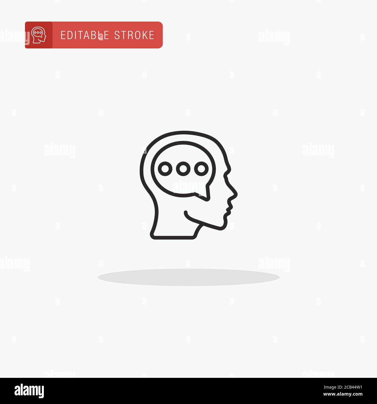 Head icon vector. Head icon for presentation Stock Vector Image & Art ...