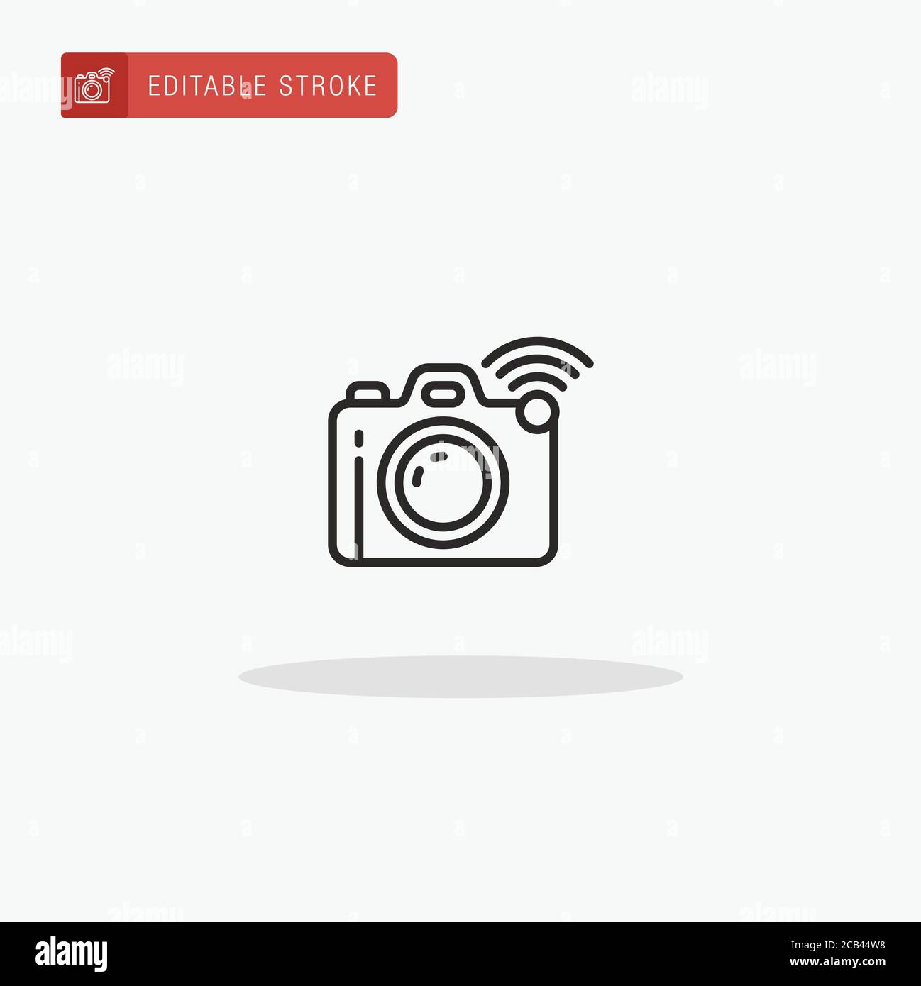 Camera icon vector. Camera icon for presentation Stock Vector Image ...
