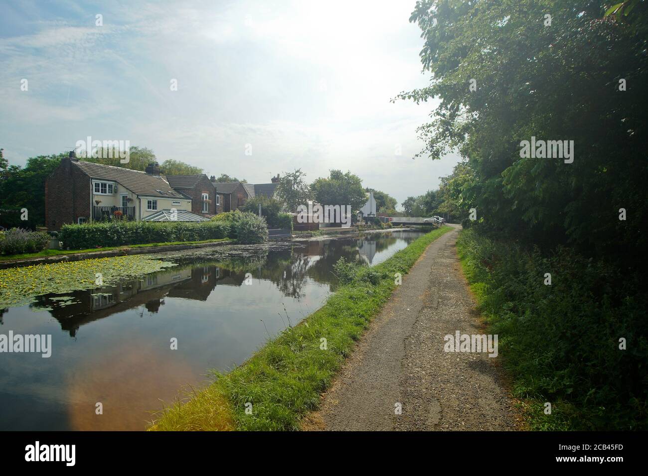 Canal in Maghull, Merseyside Stock Photo - Alamy