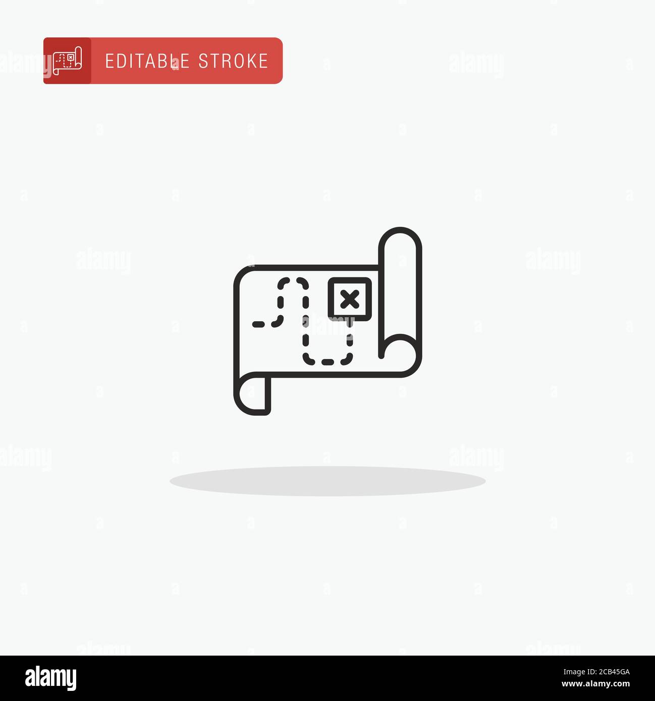 Map icon vector. Map icon for presentation Stock Vector Image & Art - Alamy