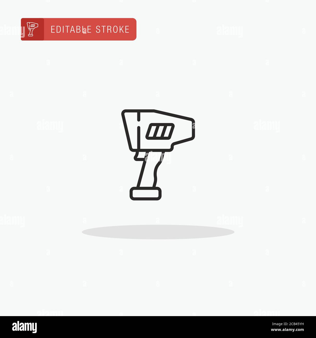 Laser icon vector. Laser icon for presentation Stock Vector Image & Art ...