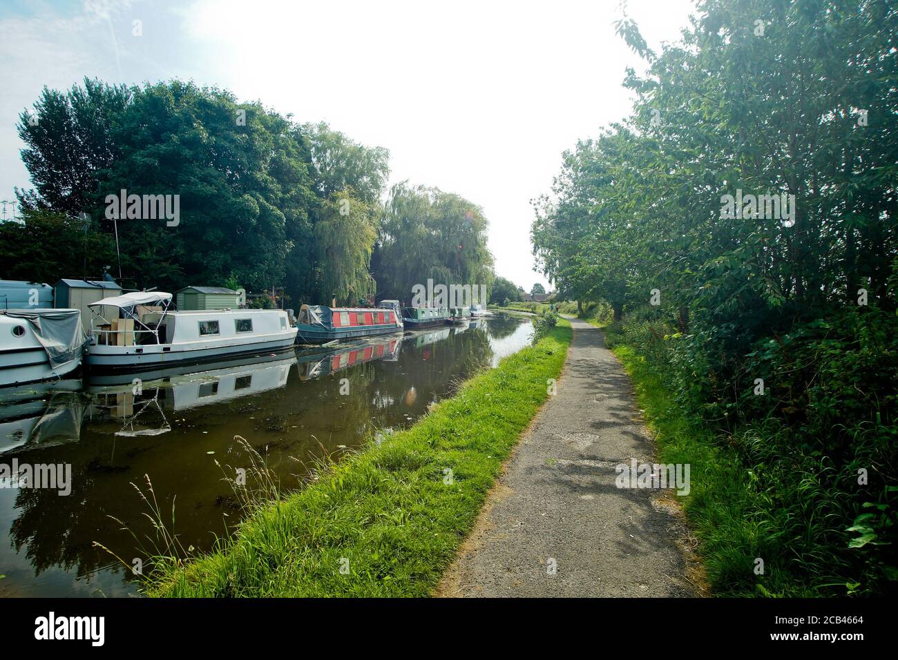Canal in Maghull, Merseyside Stock Photo - Alamy