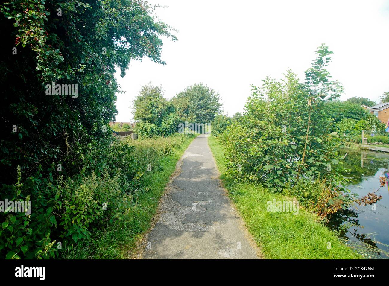 Canal in Maghull, Merseyside Stock Photo - Alamy