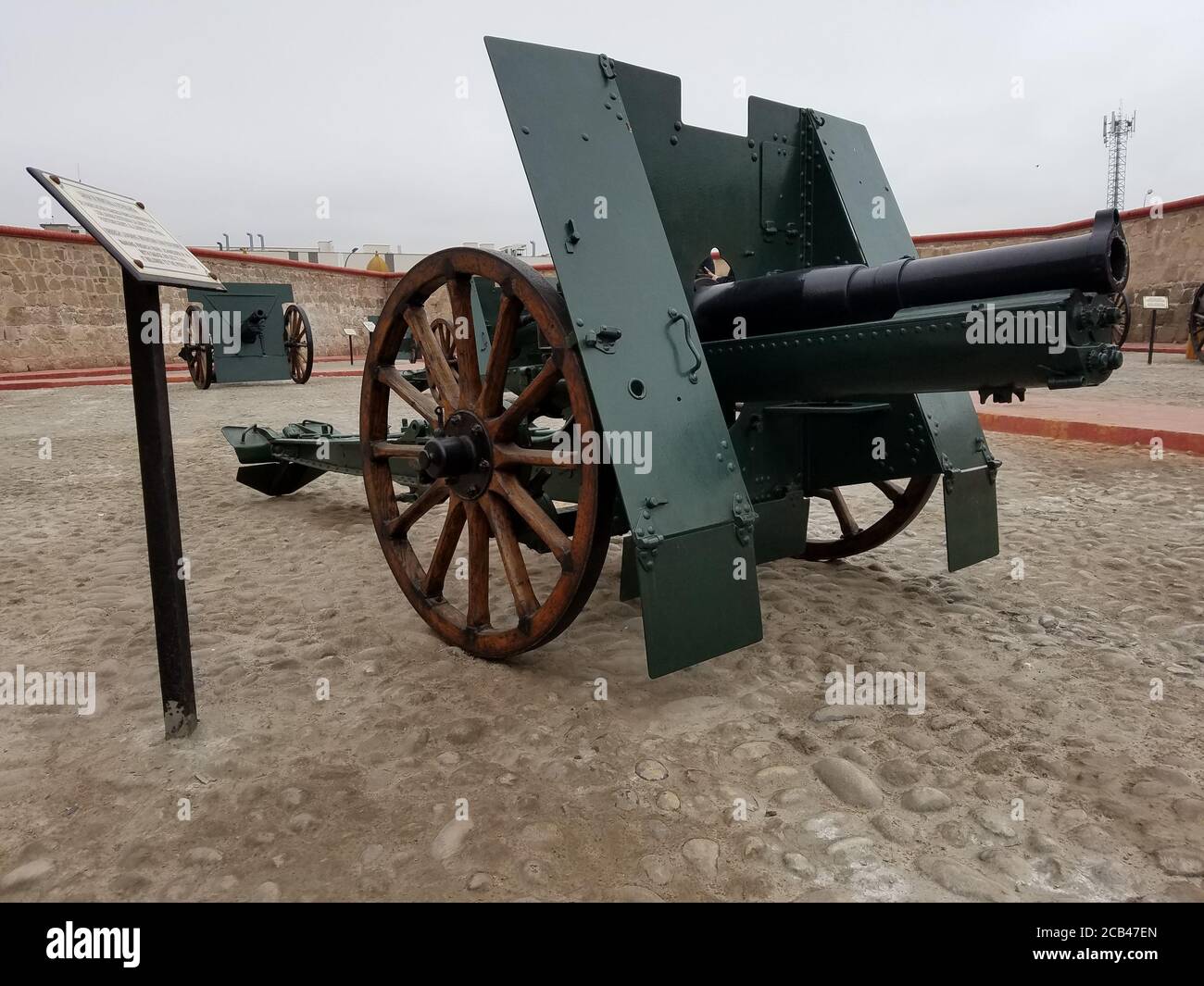 Close up shot of a military cannon Stock Photo - Alamy