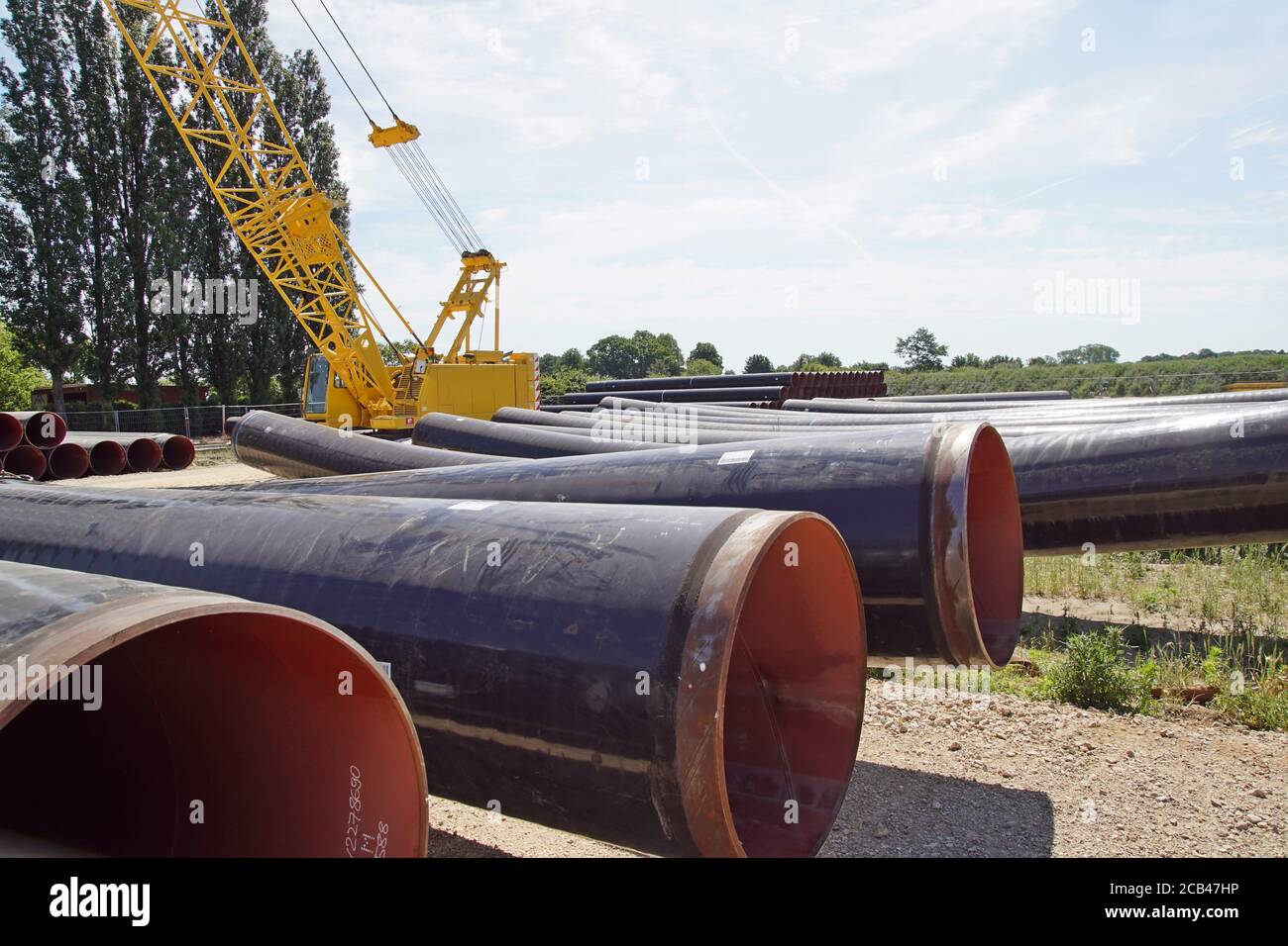 Steel casing construction hi-res stock photography and images - Alamy