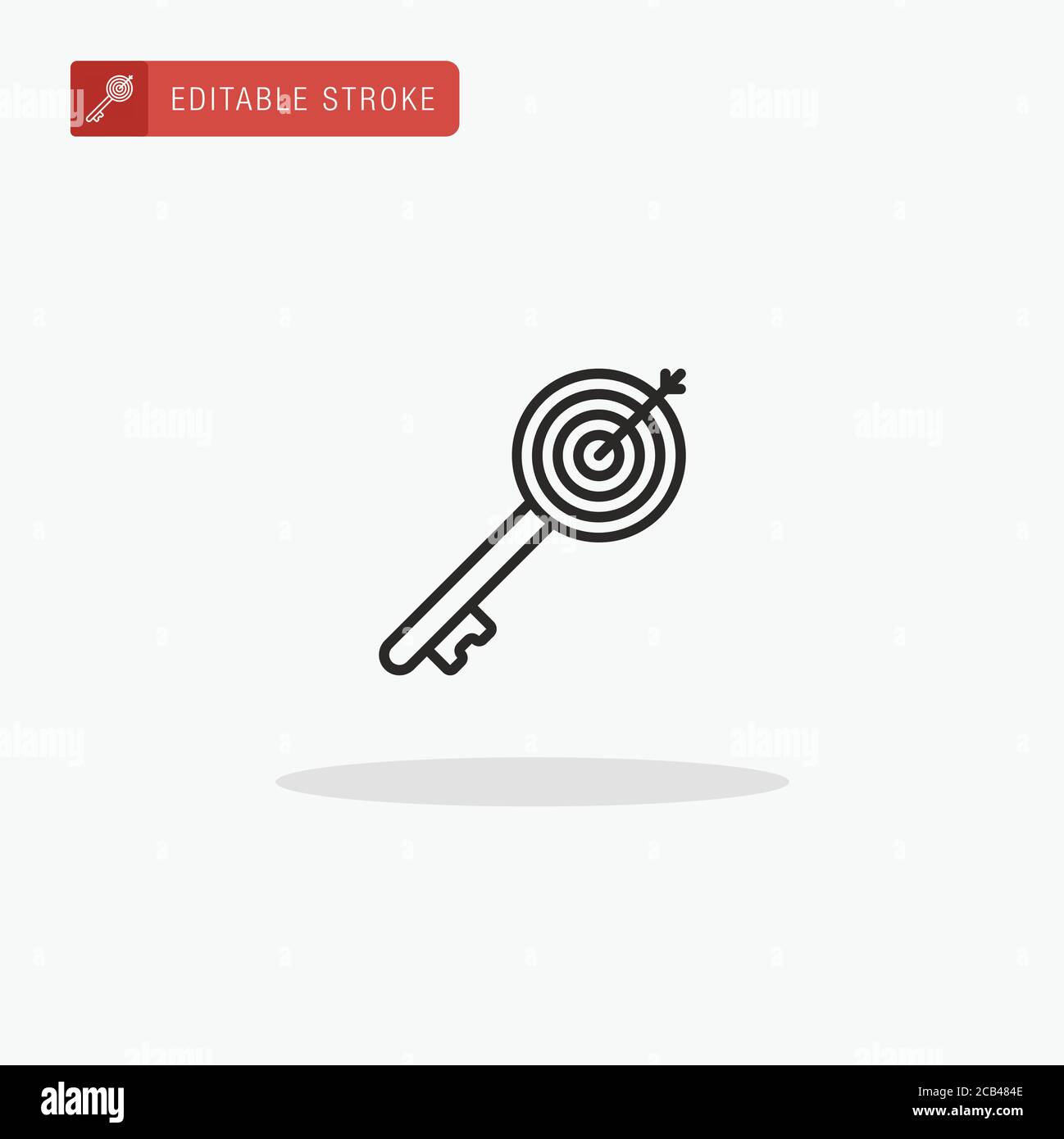 Key icon vector. Key icon for presentation Stock Vector Image & Art - Alamy