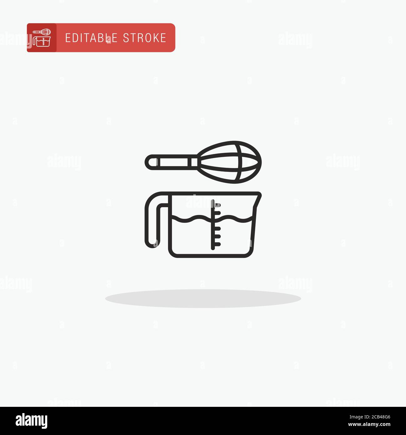 Whisk icon vector. Whisk icon for presentation Stock Vector Image & Art ...