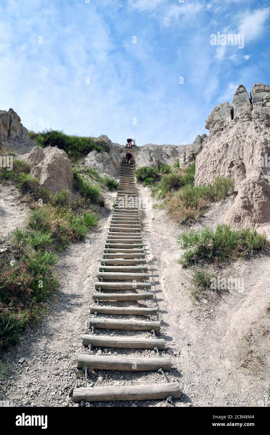 Hiking The Notch Trail Stock Photo - Alamy