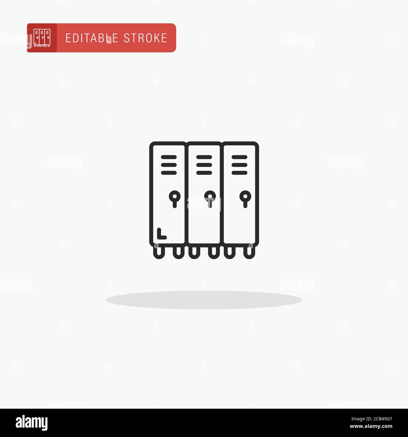 Lockers icon vector. Lockers icon for presentation Stock Vector Image ...