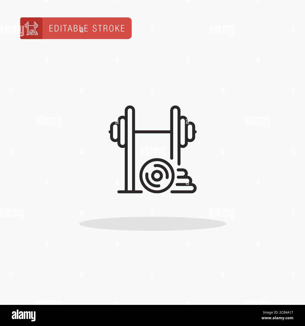 Weightlift icon vector. Weightlift icon for presentation Stock Vector ...