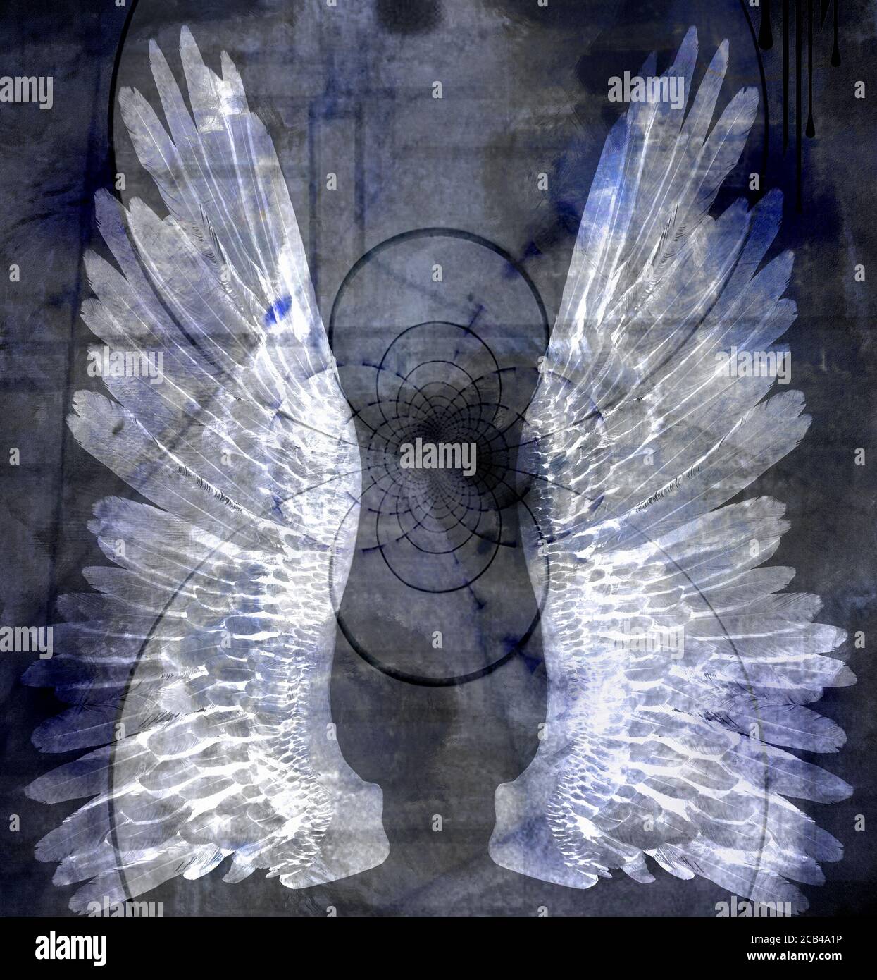 Fractal Angel Wings High Resolution Stock Photography and Images - Alamy