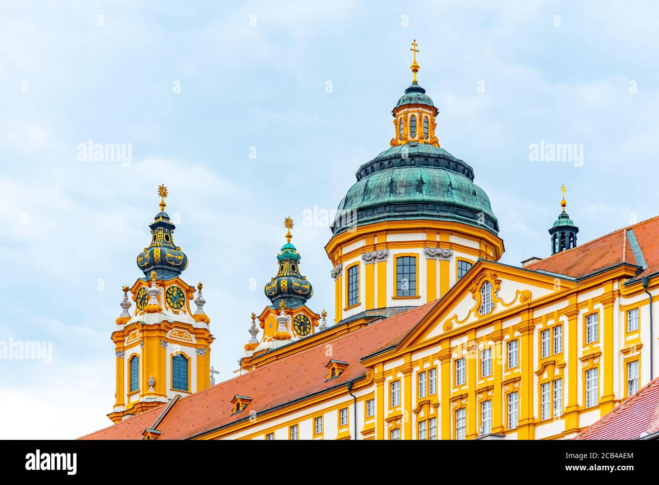 Old abbey castle danube hi-res stock photography and images - Alamy
