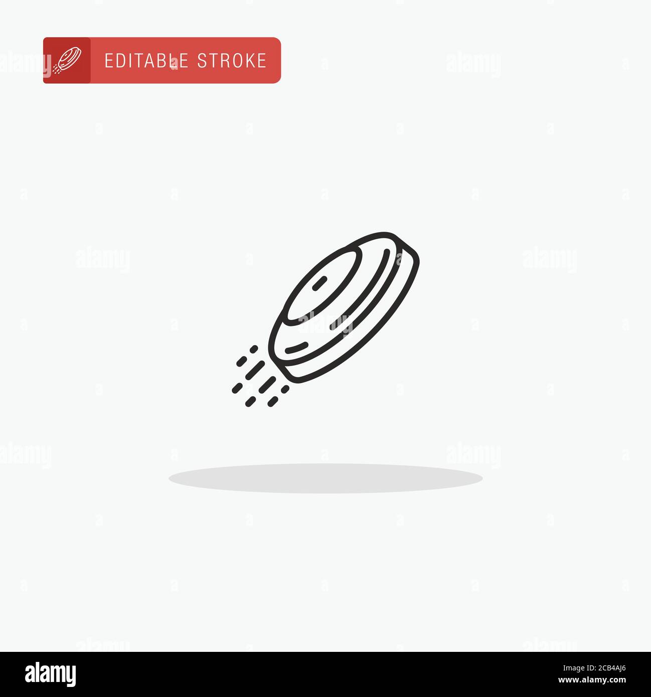 Frisbee icon vector. Frisbee icon for presentation Stock Vector Image ...