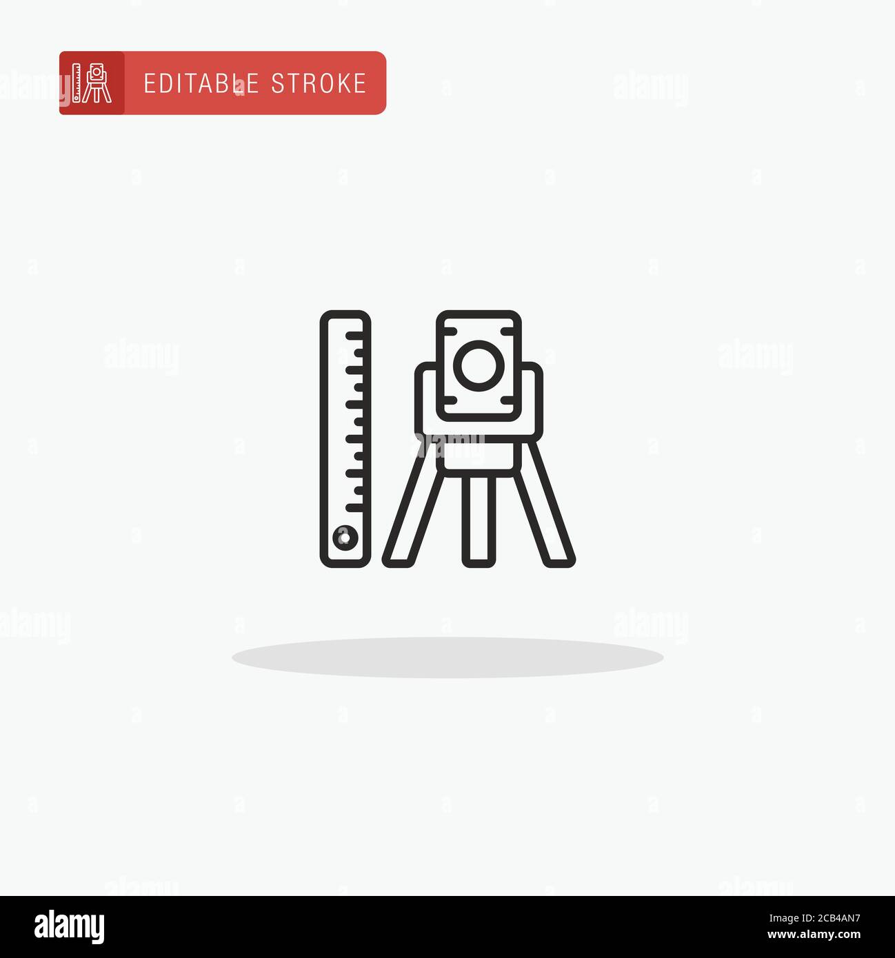 Tripod icon vector. Tripod icon for presentation Stock Vector Image ...