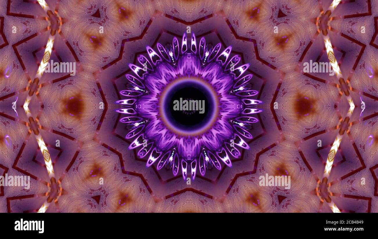 Illustration of the purple mandala for background texture and wallpaper ...