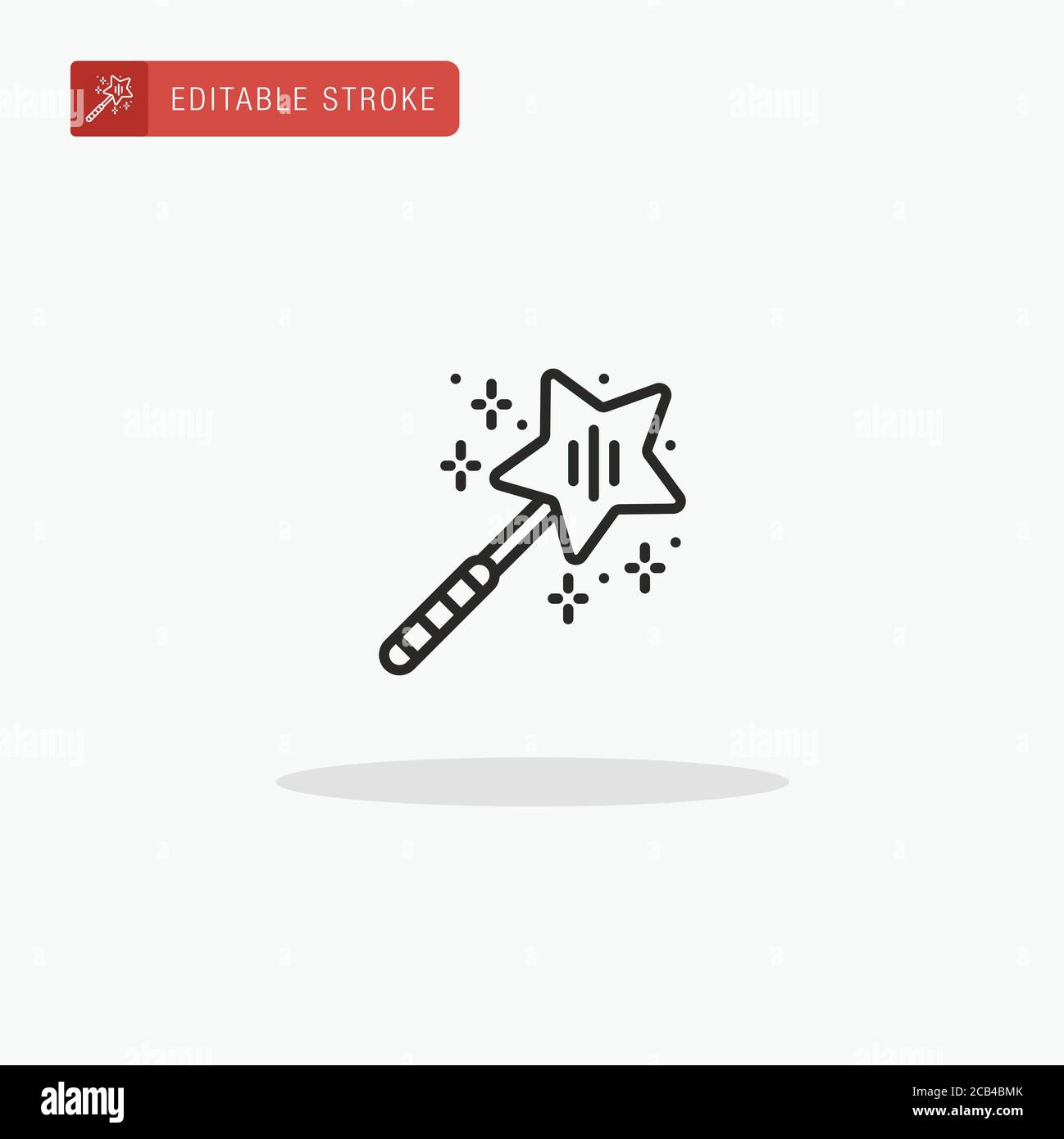 Wand icon vector. Wand icon for presentation Stock Vector Image & Art ...