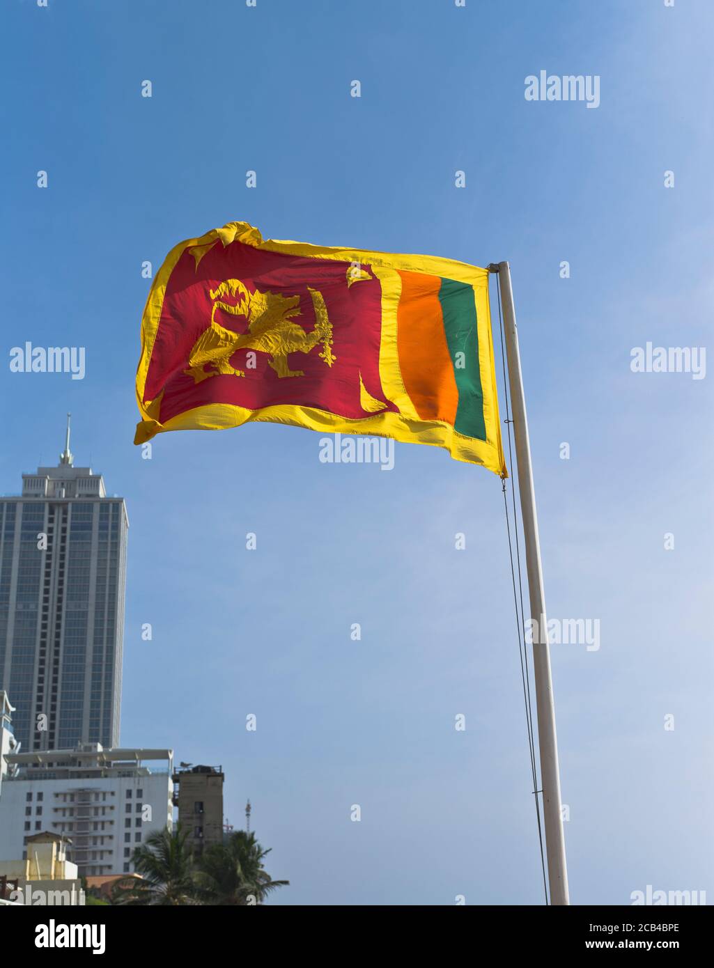 dh Sri Lankan Flag COLOMBO CITY SRI LANKA National standard flags ...