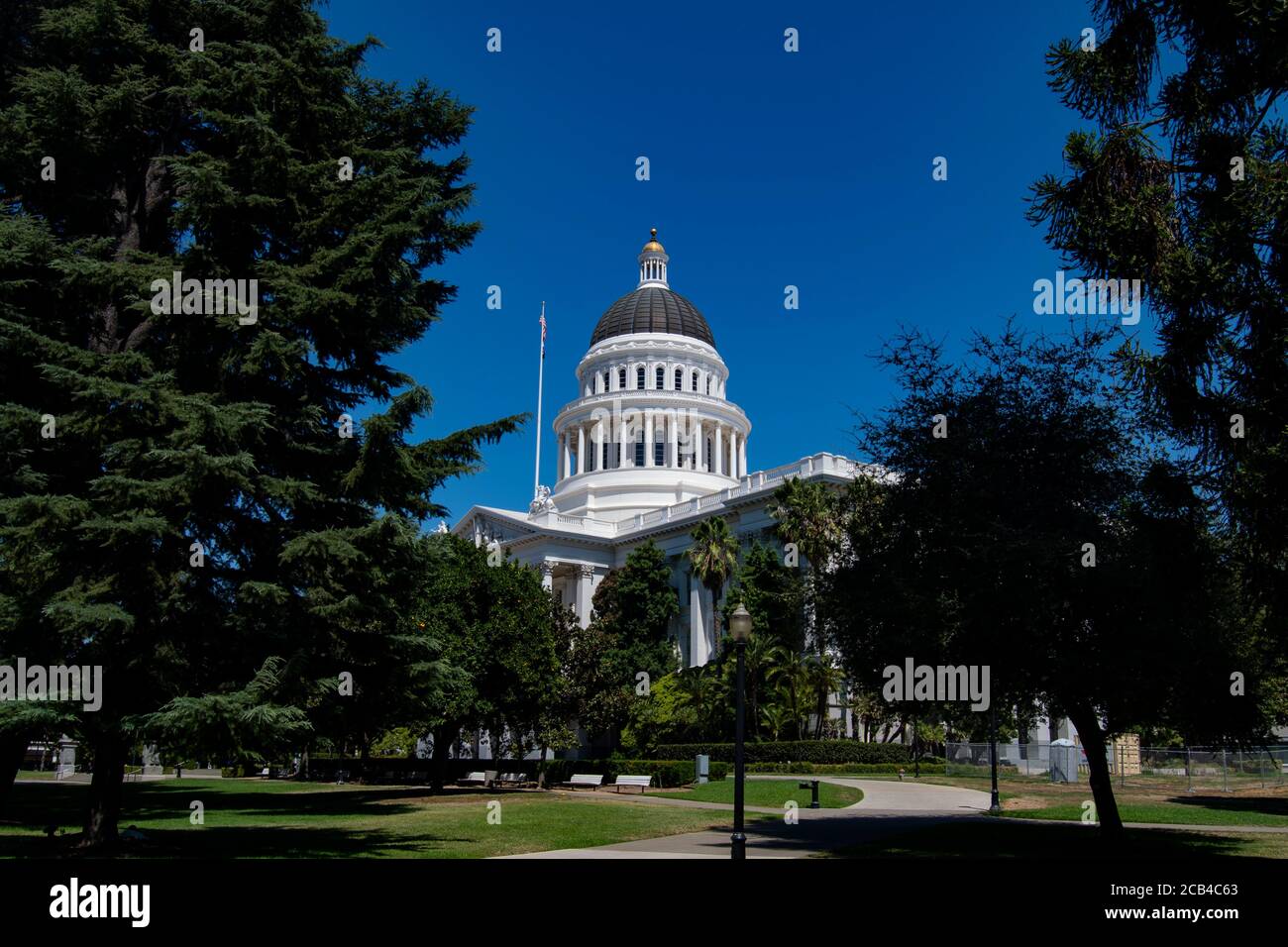California State Capitol building with clear skies Stock Photo - Alamy