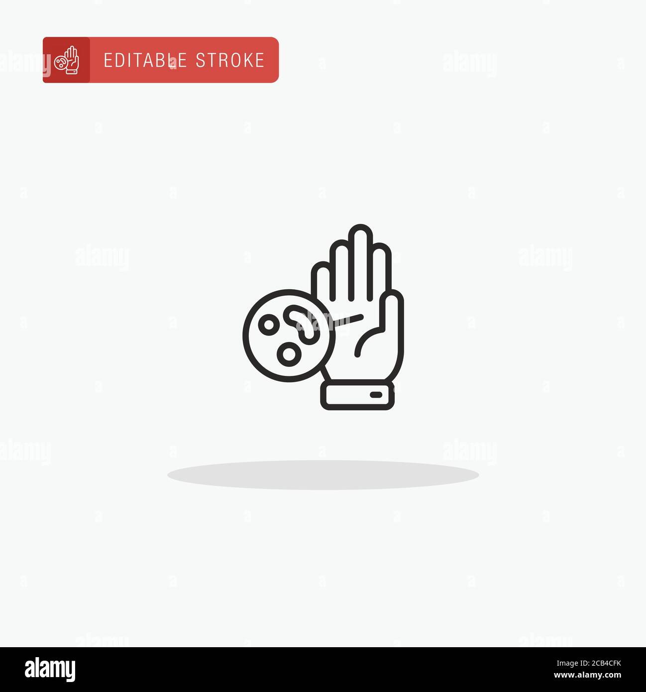 Hand icon vector. Hand icon for presentation Stock Vector Image & Art ...