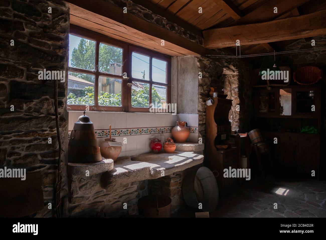 Old rural house in Galicia (Spain Stock Photo - Alamy