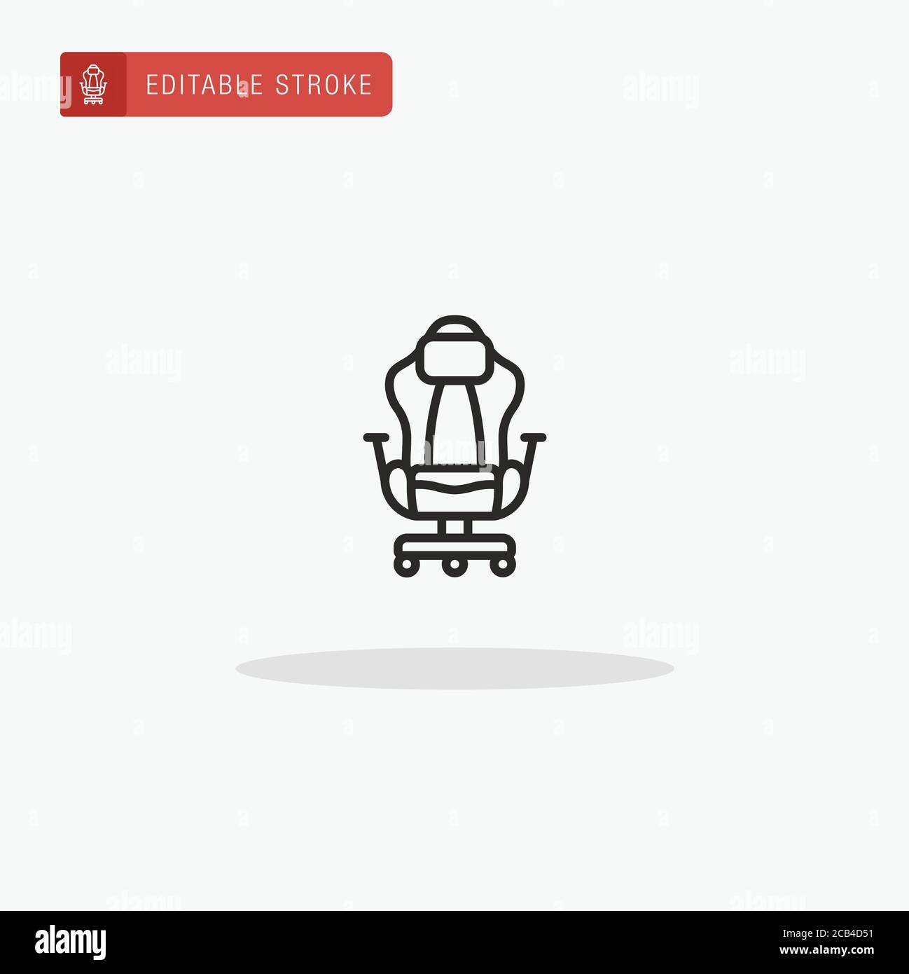 Chair icon vector. Chair icon for presentation Stock Vector Image & Art ...