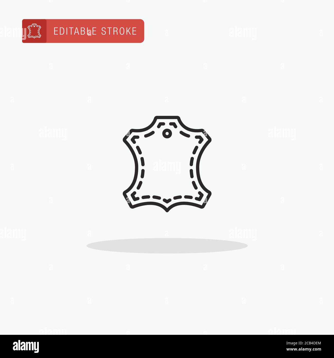 Leather icon vector. Leather icon for presentation Stock Vector Image ...