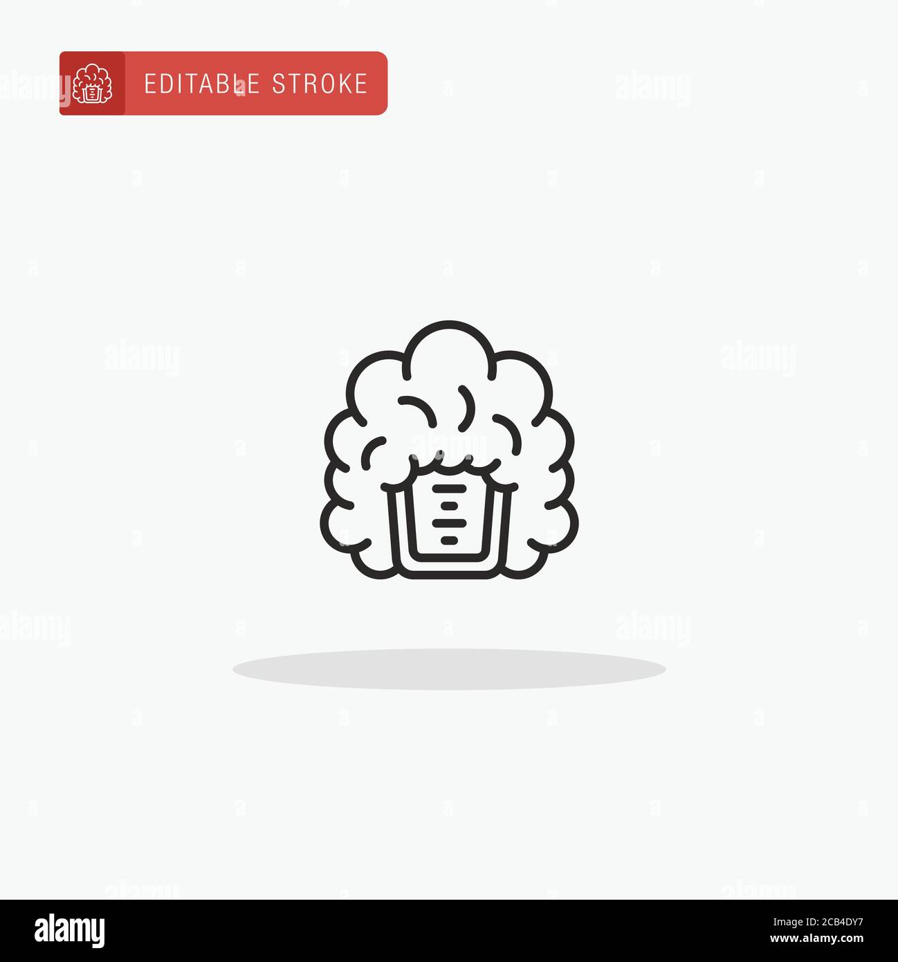 Overflowing icon vector. Overflowing icon for presentation Stock Vector ...