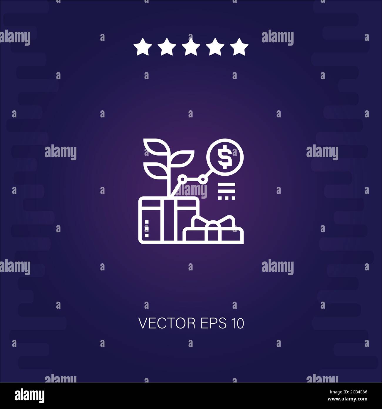 benefit vector icon modern illustration Stock Vector Image & Art - Alamy