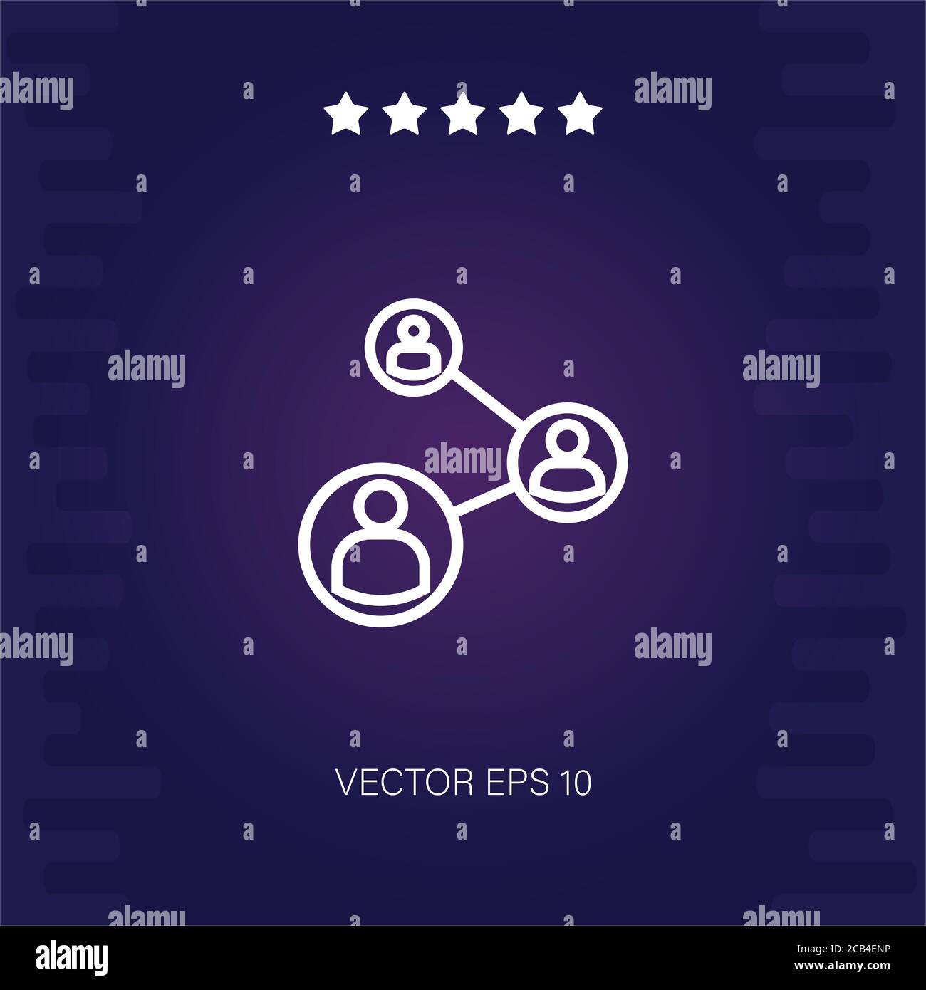 connection vector icon modern illustration Stock Vector Image & Art - Alamy
