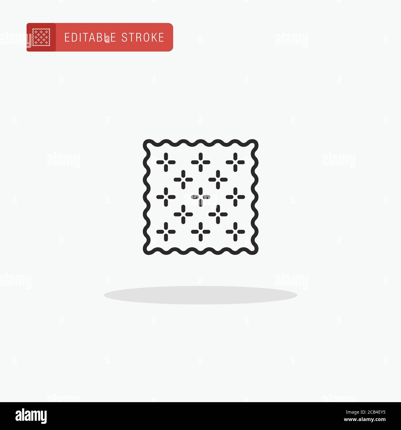 Fabric icon vector. Fabric icon for presentation Stock Vector Image ...