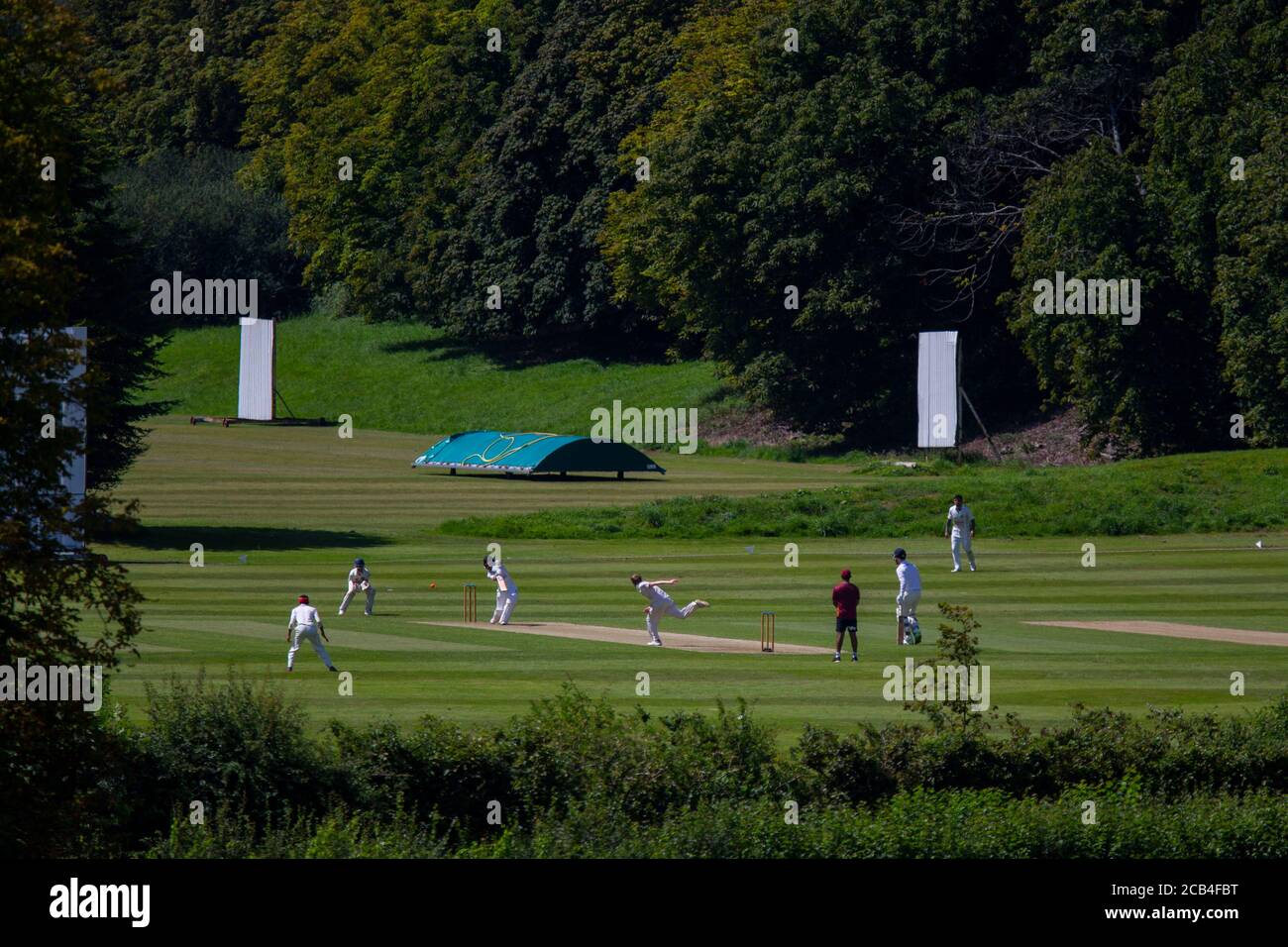 St fagans cricket club hi-res stock photography and images - Alamy