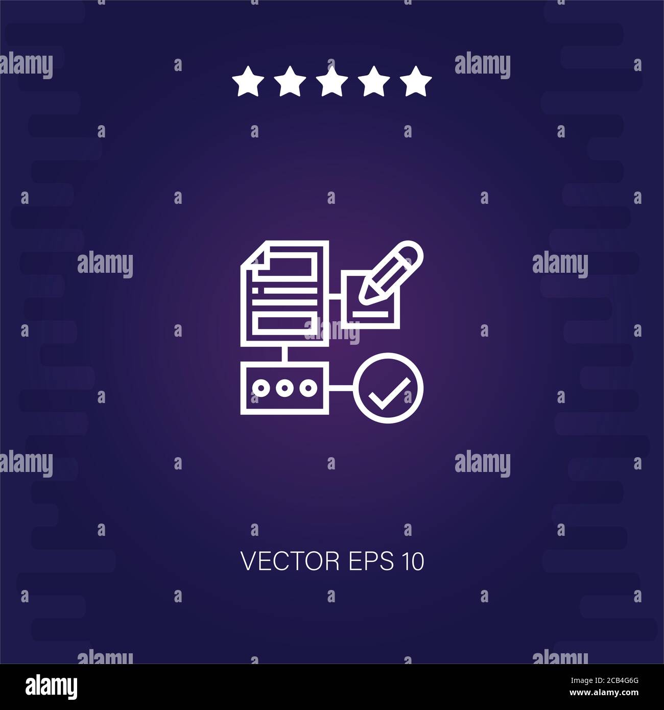 planner vector icon modern illustration Stock Vector Image & Art - Alamy