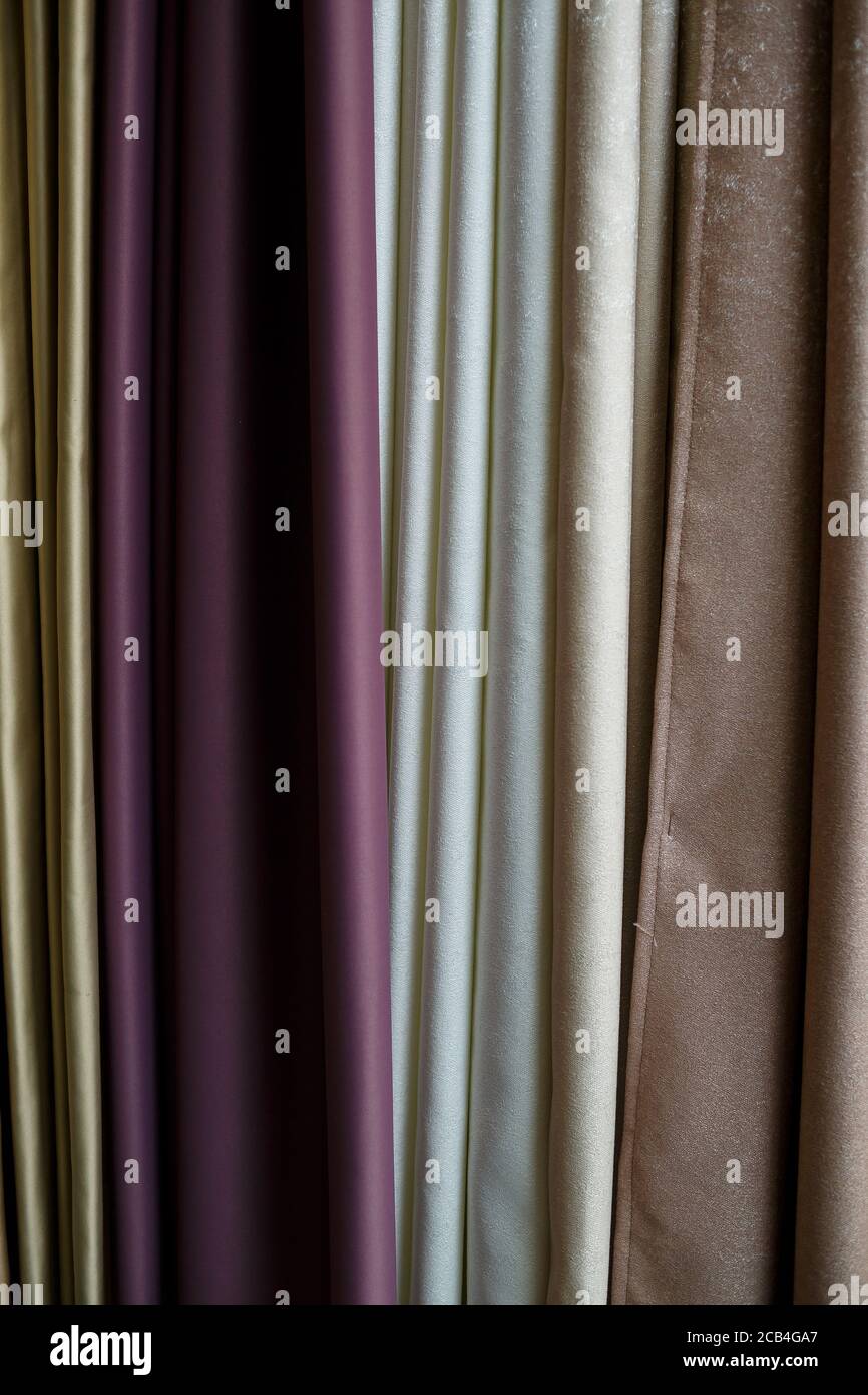Samples of vintage fabrics hi-res stock photography and images - Alamy