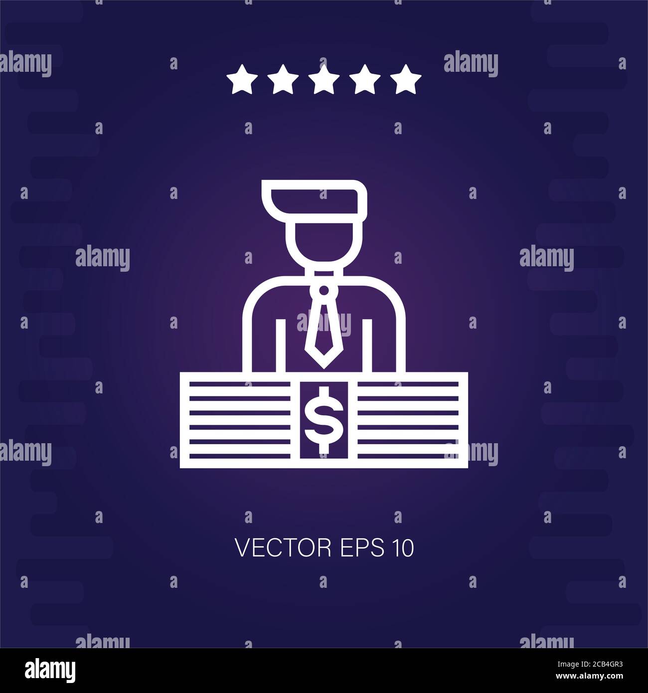 Wealthy person icon hi-res stock photography and images - Alamy