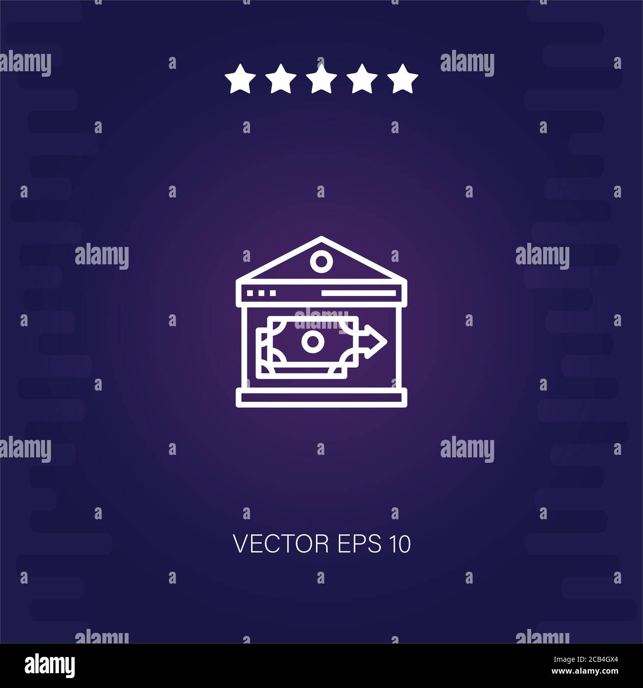 lending vector icon modern illustration Stock Vector Image & Art - Alamy