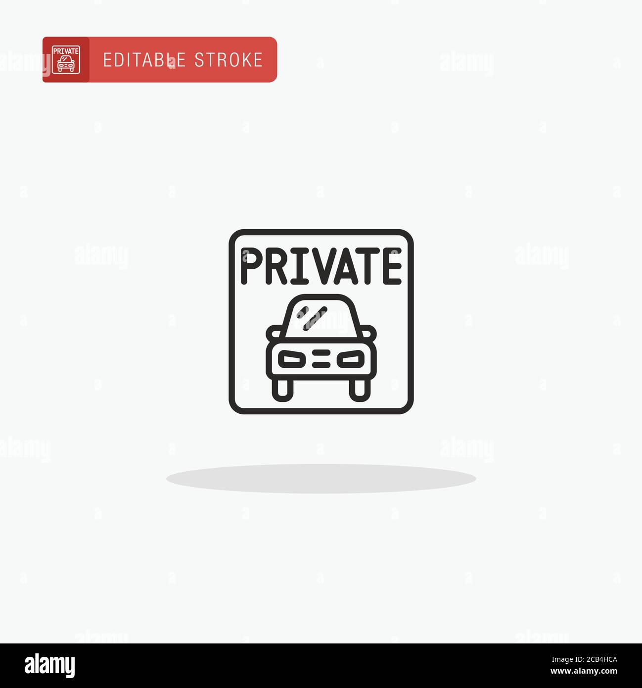 Private icon vector. Private icon for presentation Stock Vector Image ...