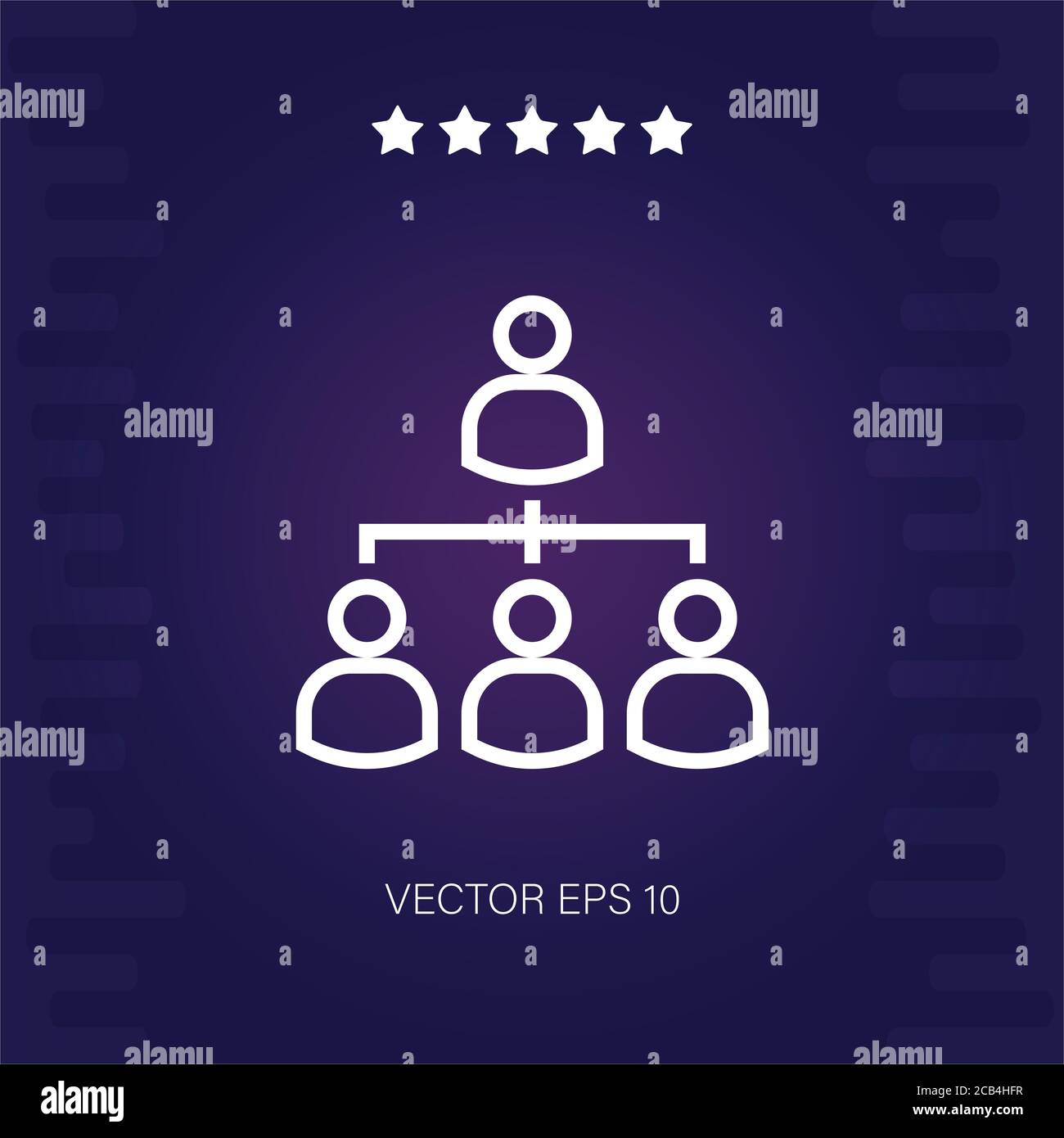 subordination vector icon modern illustration Stock Vector Image & Art ...