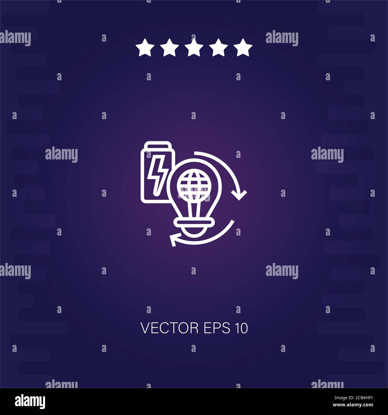 recycle vector icon modern illustration Stock Vector Image & Art - Alamy