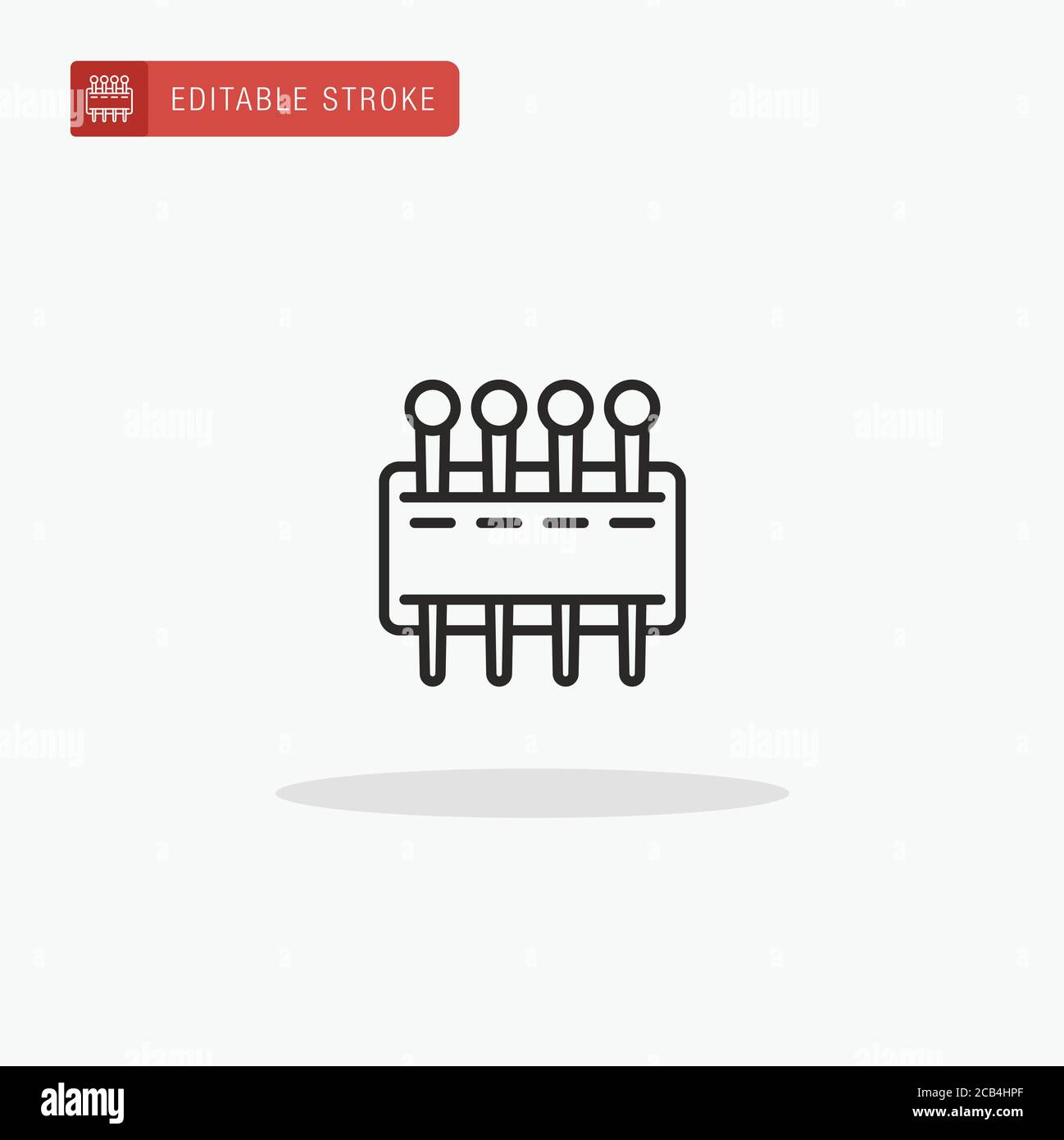 Needles icon vector. Needles icon for presentation Stock Vector Image ...