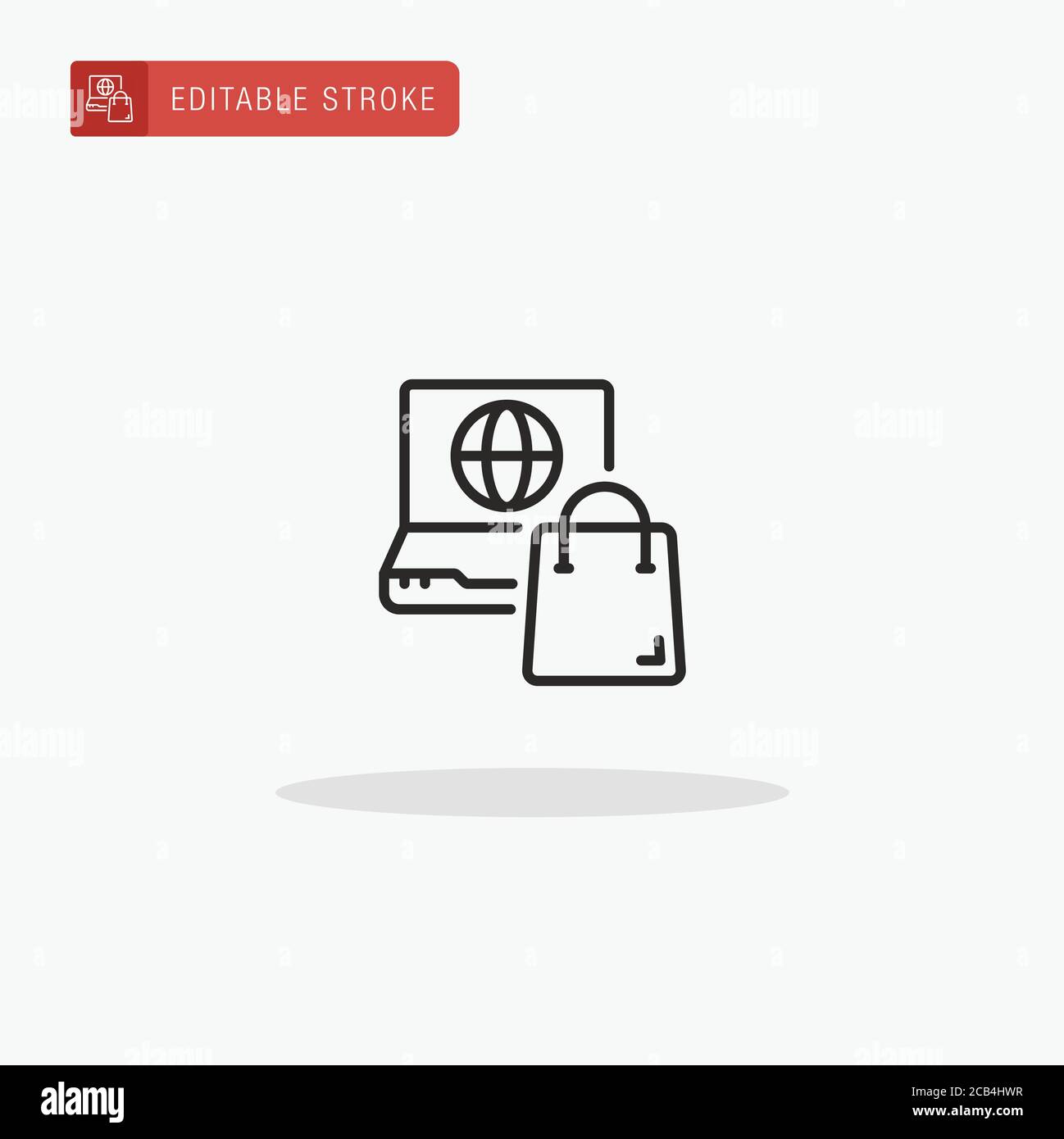 Laptop icon vector. Laptop icon for presentation Stock Vector Image ...