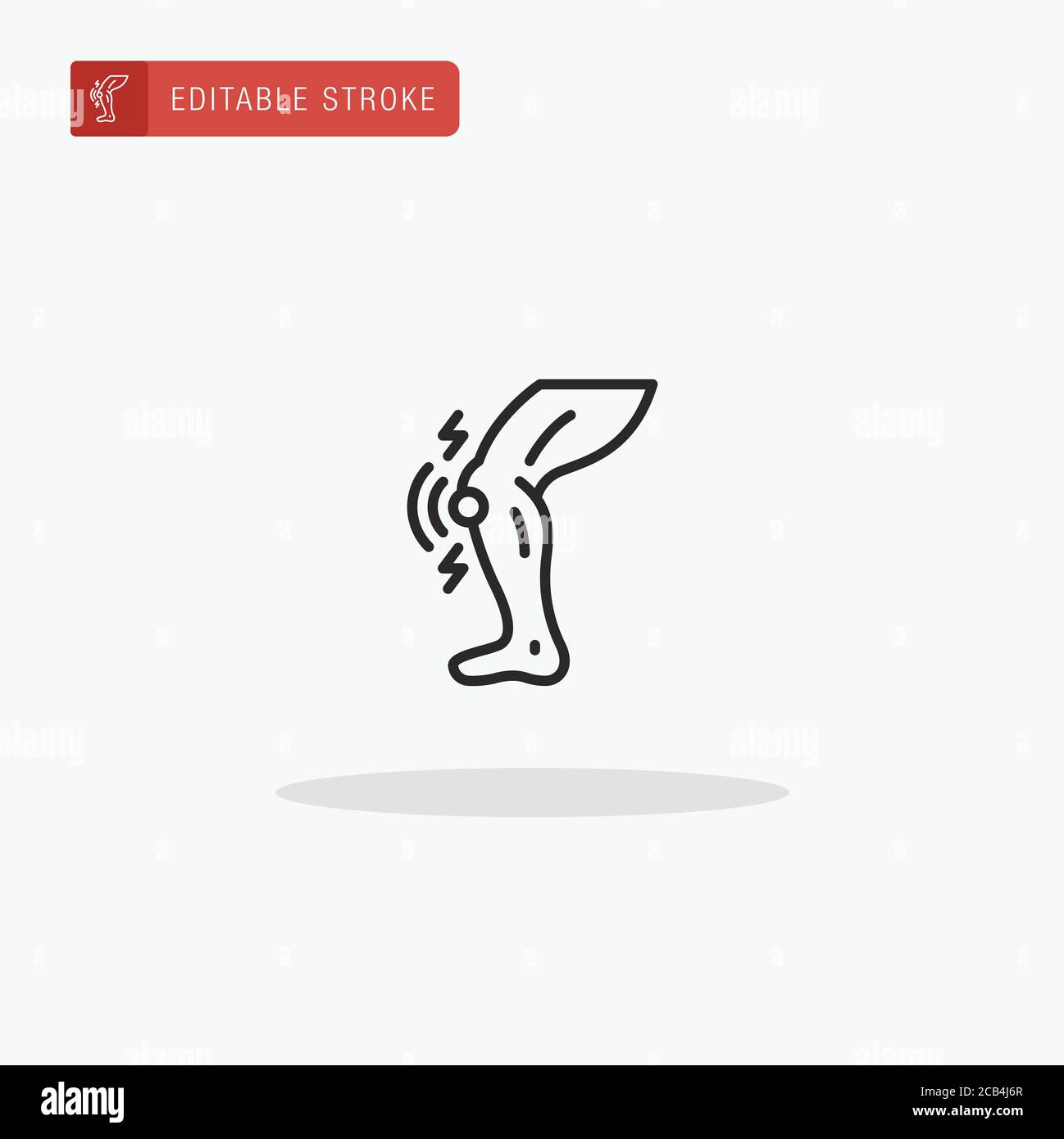 Pain icon vector. Pain icon for presentation Stock Vector Image & Art ...