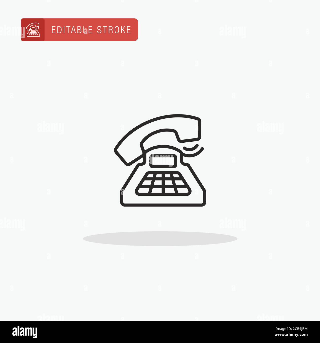 Landline icon vector. Landline icon for presentation Stock Vector Image ...