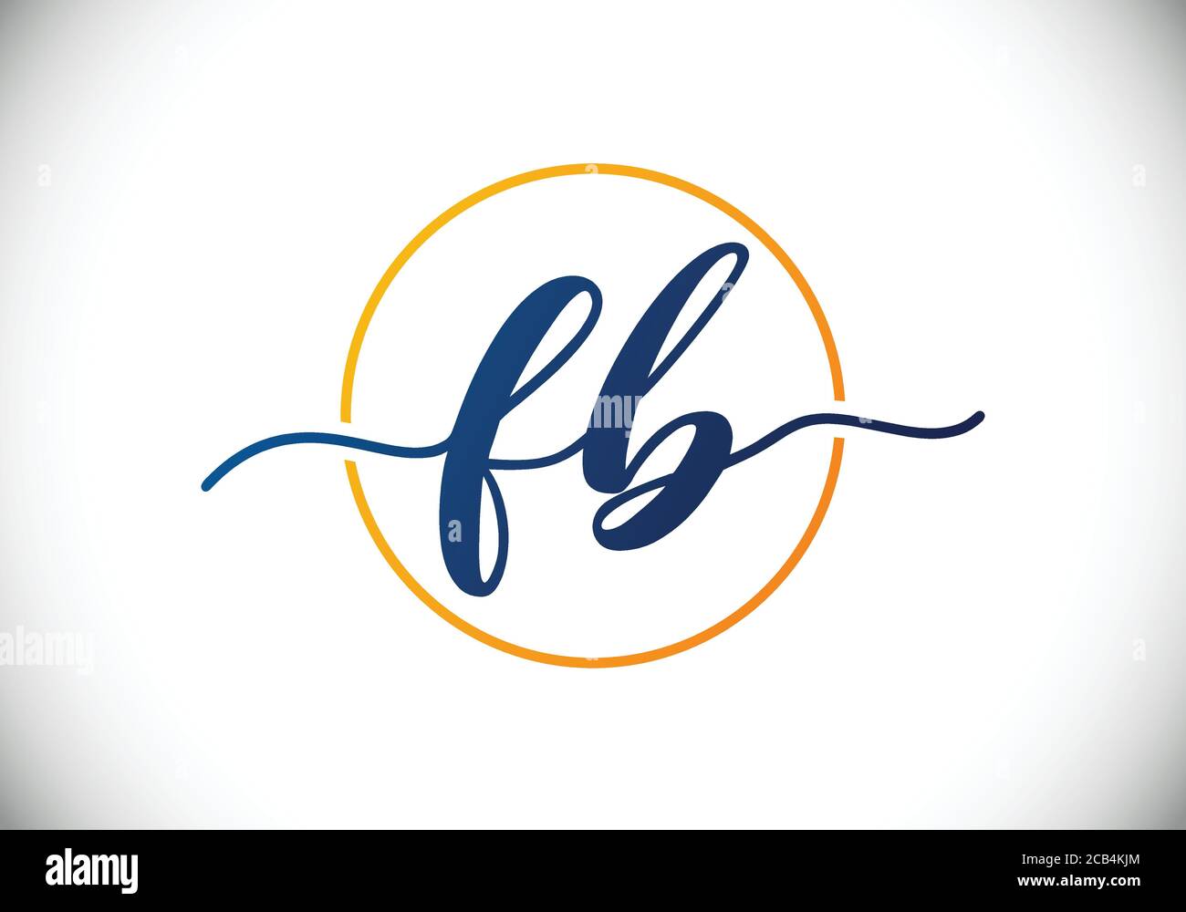 F B Initial Letter Logo design, Graphic Alphabet Symbol for Corporate ...
