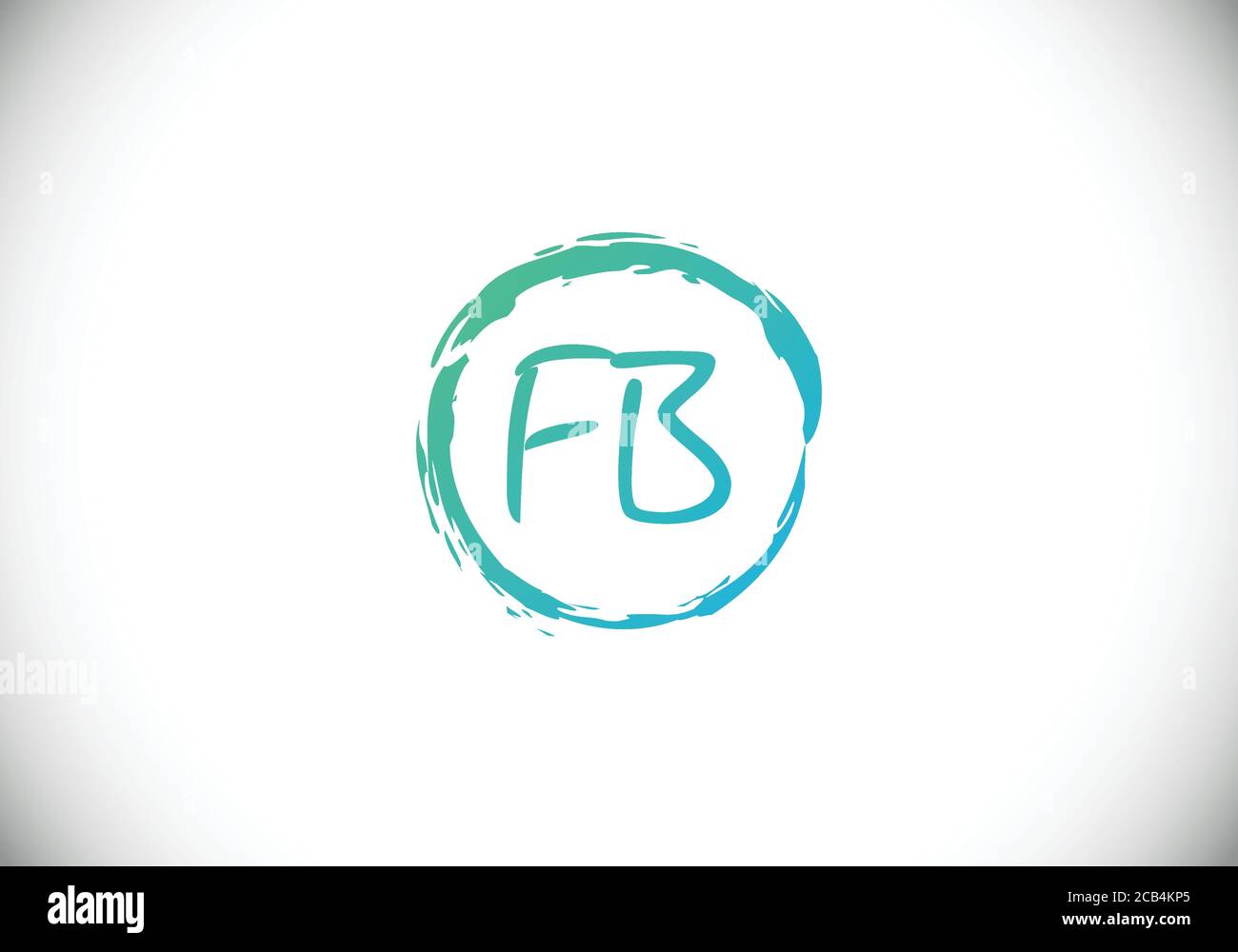 F B Initial Letter Logo design, Graphic Alphabet Symbol for Corporate Business Identity Stock ...