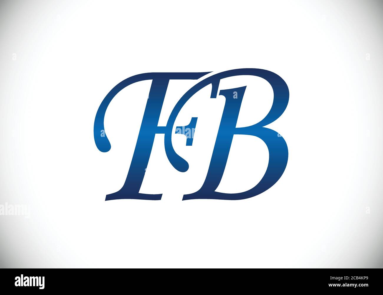 F B Initial Letter Logo design, Graphic Alphabet Symbol for Corporate Business Identity Stock ...