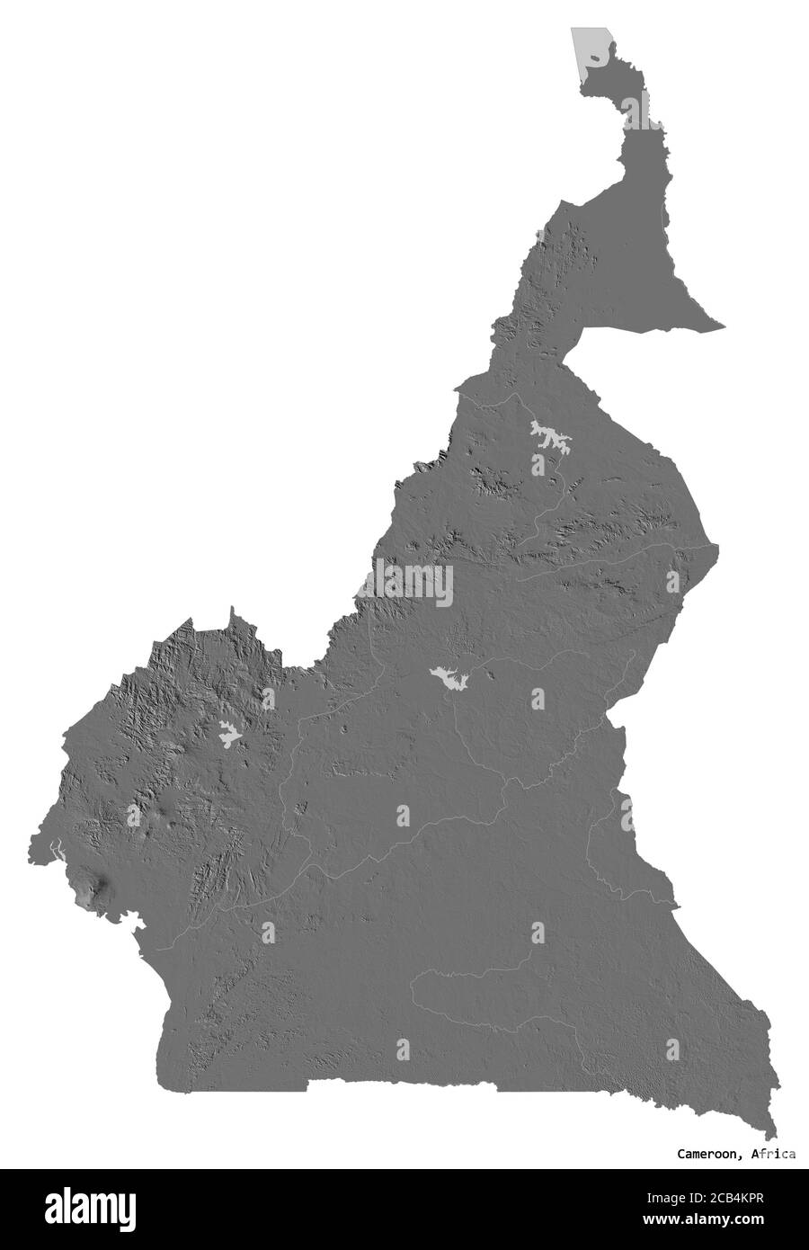 Map Of Yaounde High Resolution Stock Photography and Images - Alamy