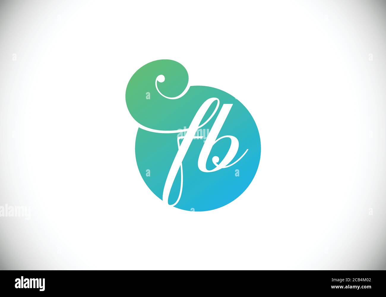 F B Initial Letter Logo design, Graphic Alphabet Symbol for Corporate ...