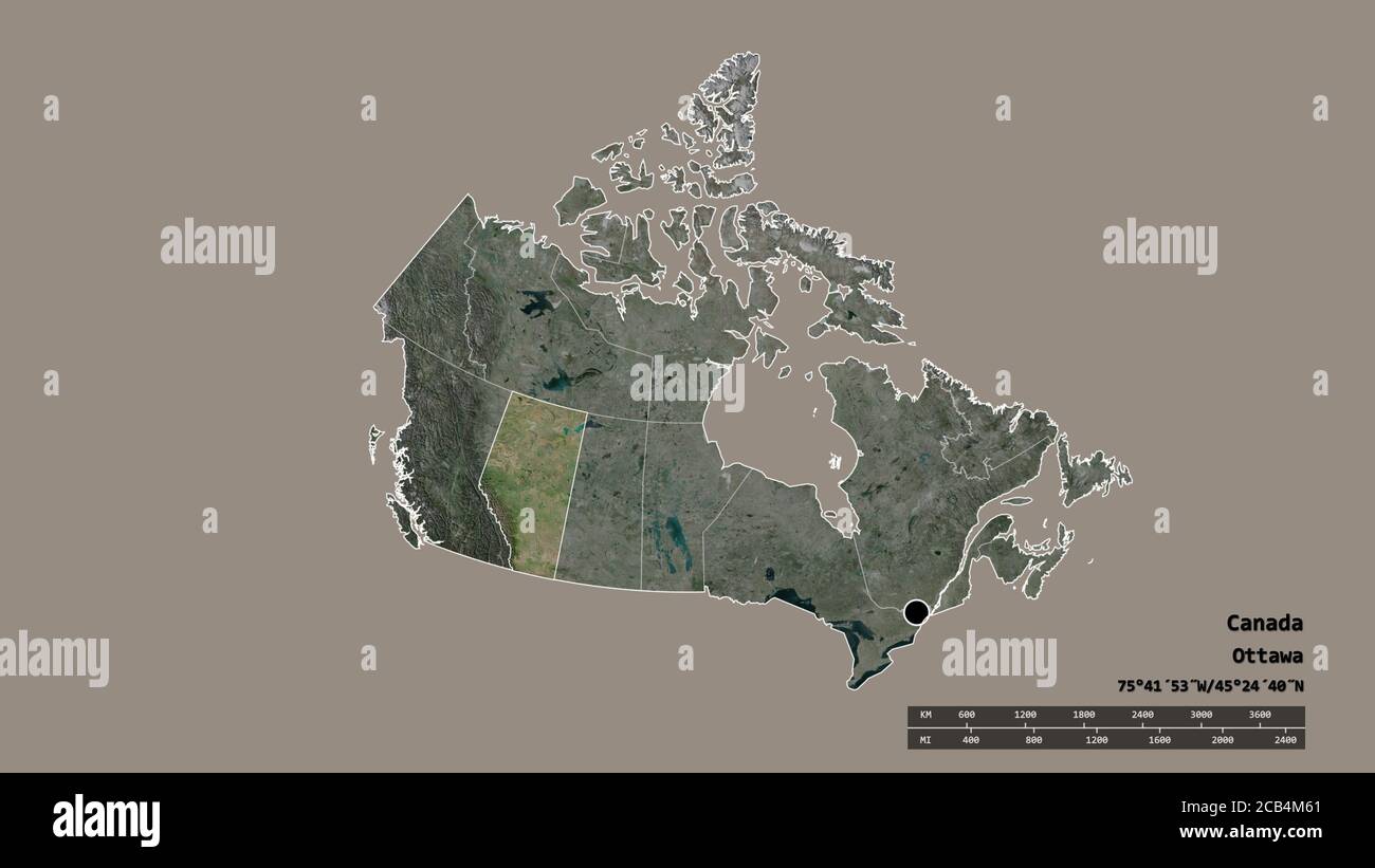 Map satellite geography alberta hi-res stock photography and images - Alamy