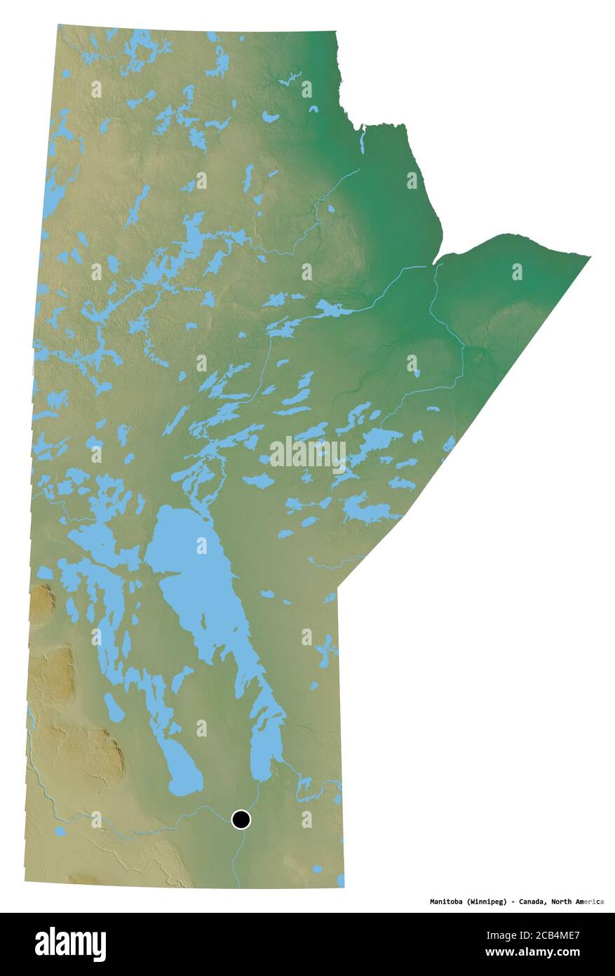Manitoba Province Map High Resolution Stock Photography and Images - Alamy